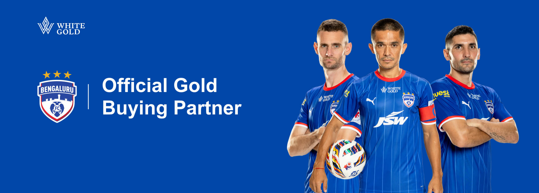White Gold X Bangalore FC: Partnering with Karnataka’s Pride | Gold ...
