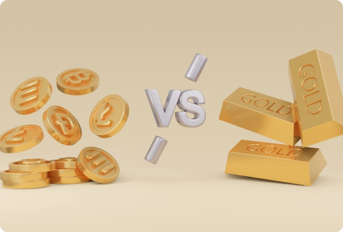 Gold vs. Cryptocurrency: A Modern Dilemma in Cash Value Gold vs. Cryptocurrency: A Modern Dilemma in Cash Value