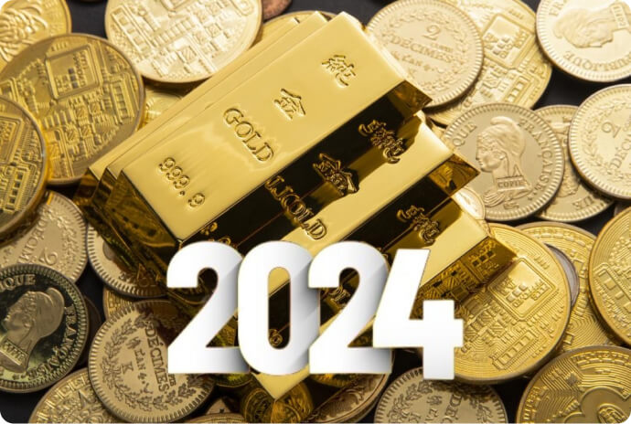The Gold Forecast: Exploring Potential Trends for 2024 - White Gold